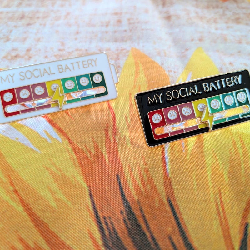 Pinback Buttons Social - Etsy