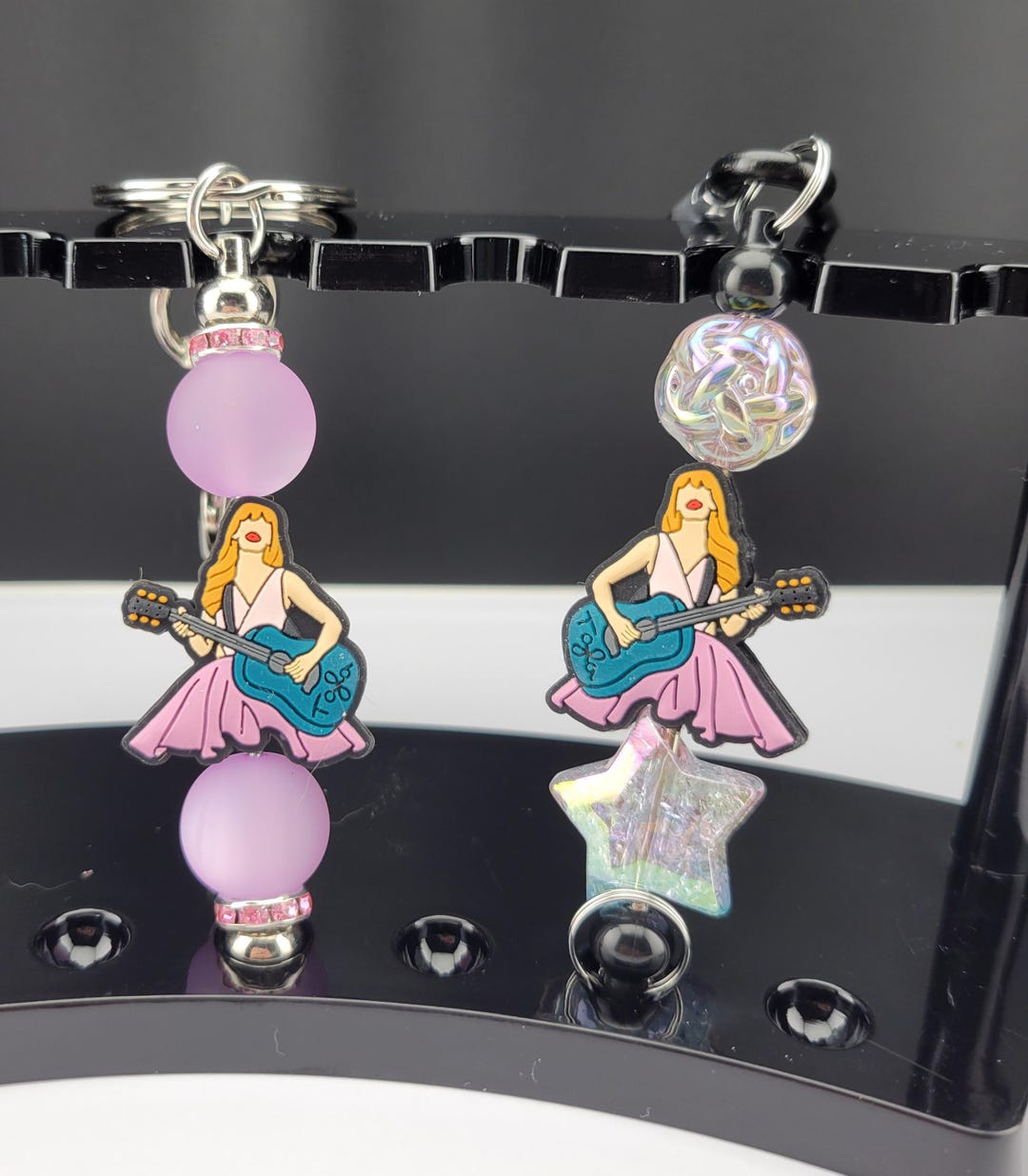Taylor Swift Beaded Keychain – A Must-have for Every Swiftie! - Etsy