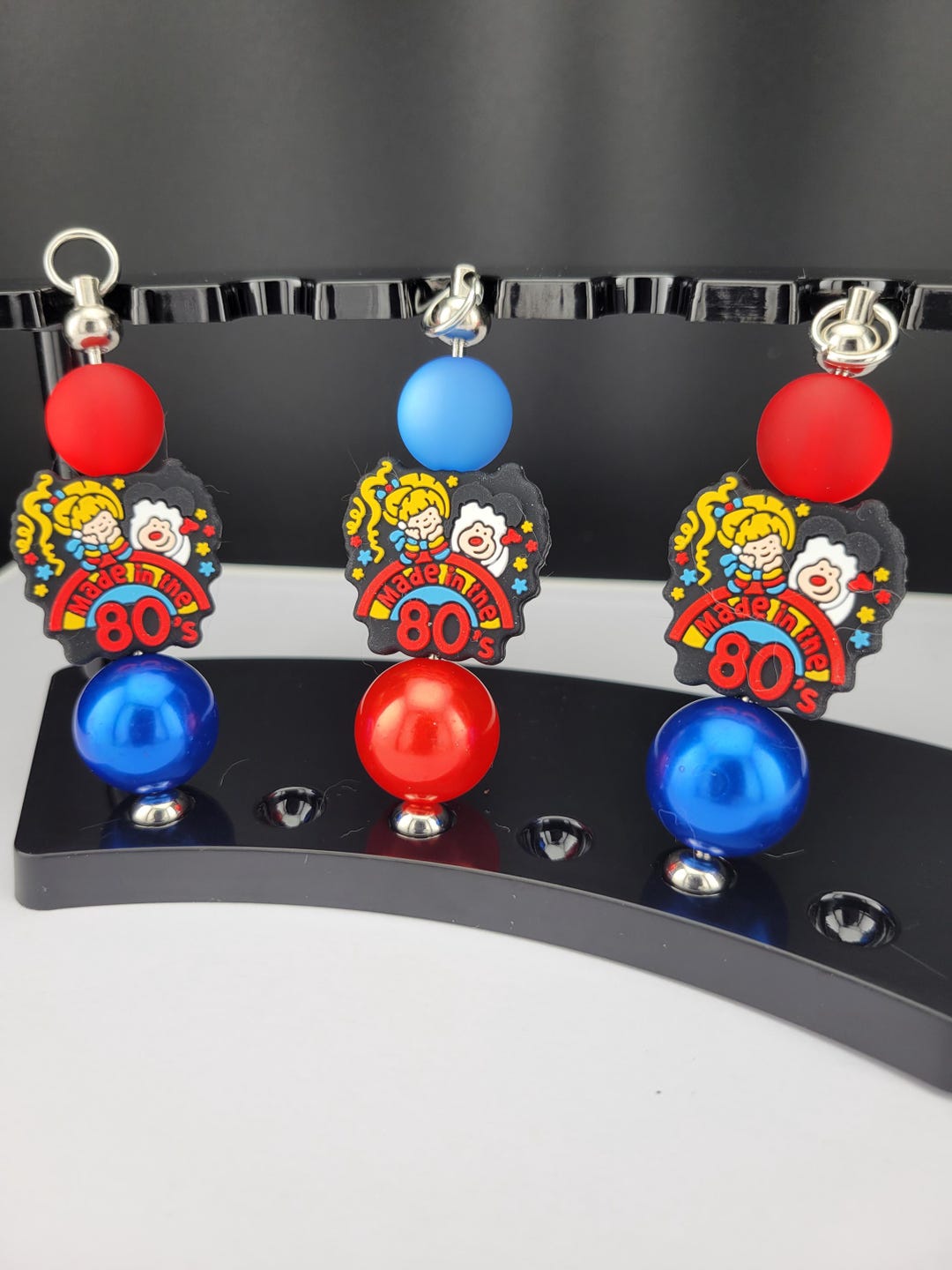 Rainbow Brite "made in the 80's" Beaded Keychain – A Blast From the ...
