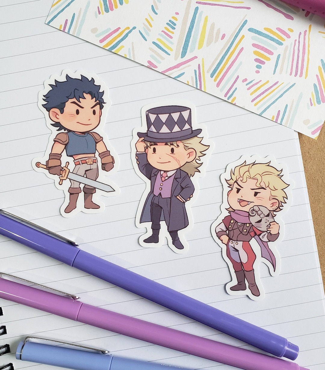 Lil Phantom Gentlemen Stickers - Etsy
