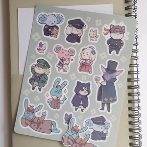 Mini TGAA/DGS Sticker Sheet - Etsy