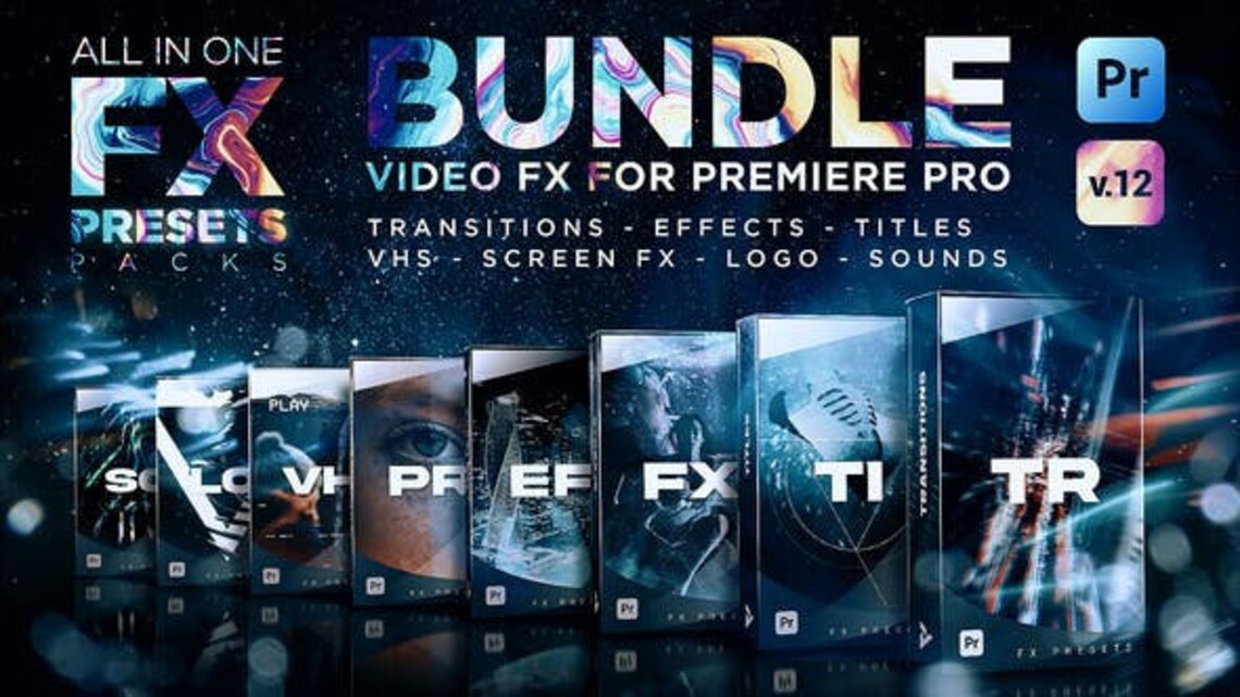 Presets Pack for Premiere Pro: Effects, Transitions, Titles, LUTS ...