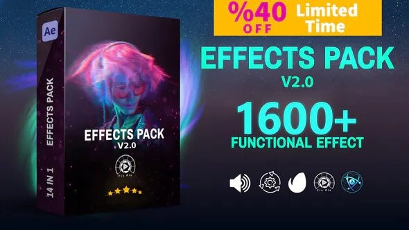 Effects Pack V2.0 – Transitions ,effects ,footages and Presets - Etsy