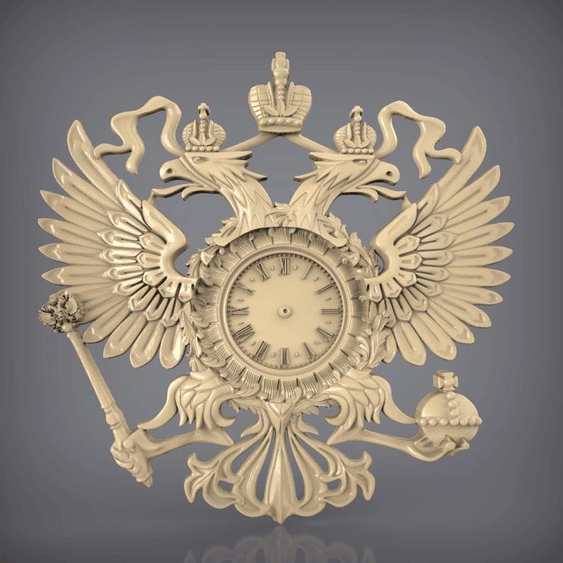 10 3D Wall Clock Designs – STL Files for CNC Router | High-quality ...