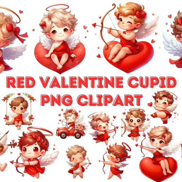 Cupid Clip Art - Etsy