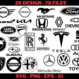 Auto Logo , Auto Logo Design , SVG, Eps, AI, Png - Etsy.de