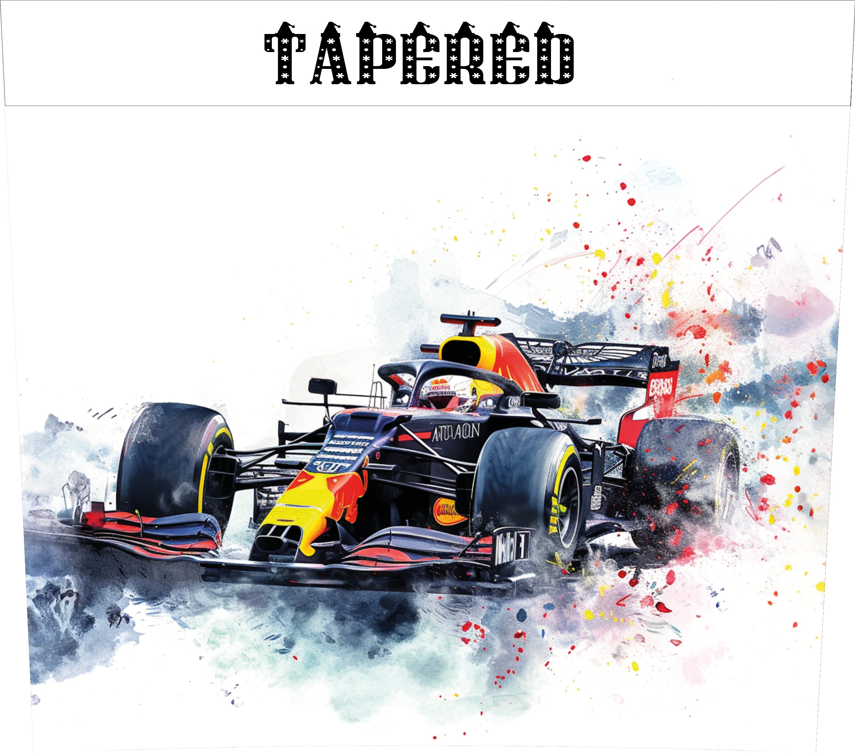 Formula 1 Race Car Tumbler Wrap, Sublimation Design (digital Download ...