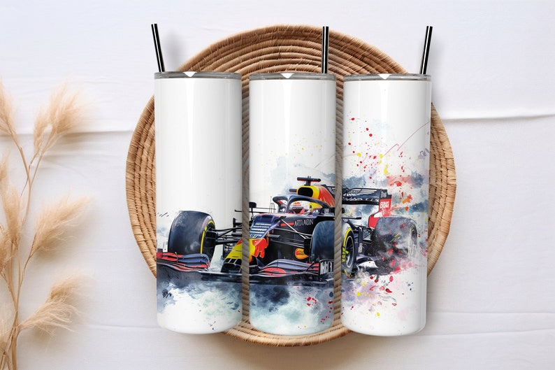 Formula 1 Race Car Tumbler Wrap, Sublimation Design (digital Download ...
