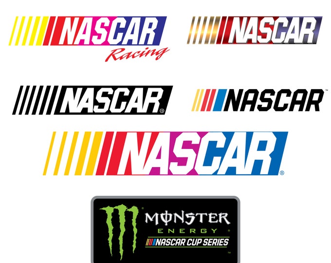 FREE SHIPPING 100 Racing Decals Stickers Drag Race Nascar High Quality ...