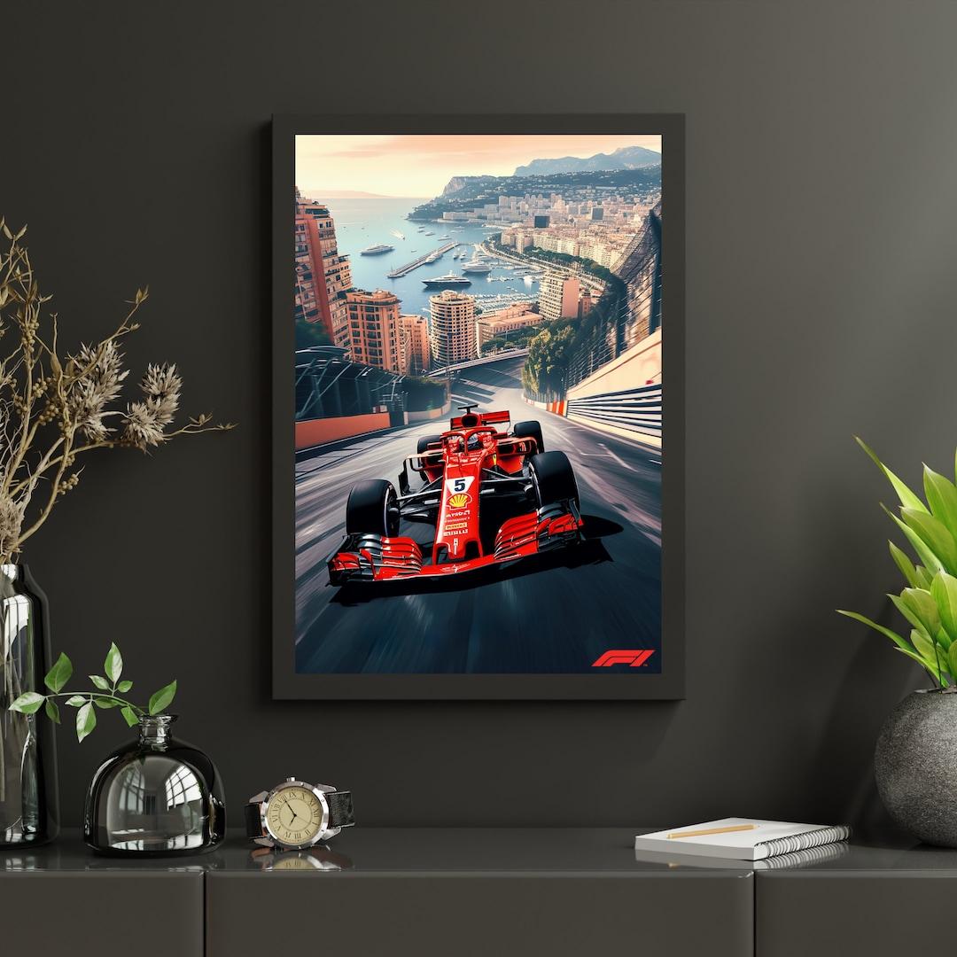 Formula F1 Poster, F1 Poster, F1 Wall Art, Formula 1 Poster, F1 Digital ...