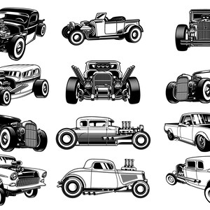 Hot Rod Design, Hot Rod Digital Design, Hot Rod PNG, Hot Rod SVG, Hot ...