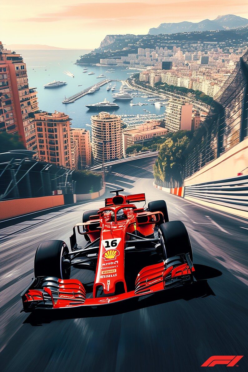 Formula F1 Poster, F1 Poster, F1 Wall Art, Formula 1 Poster, F1 Digital ...