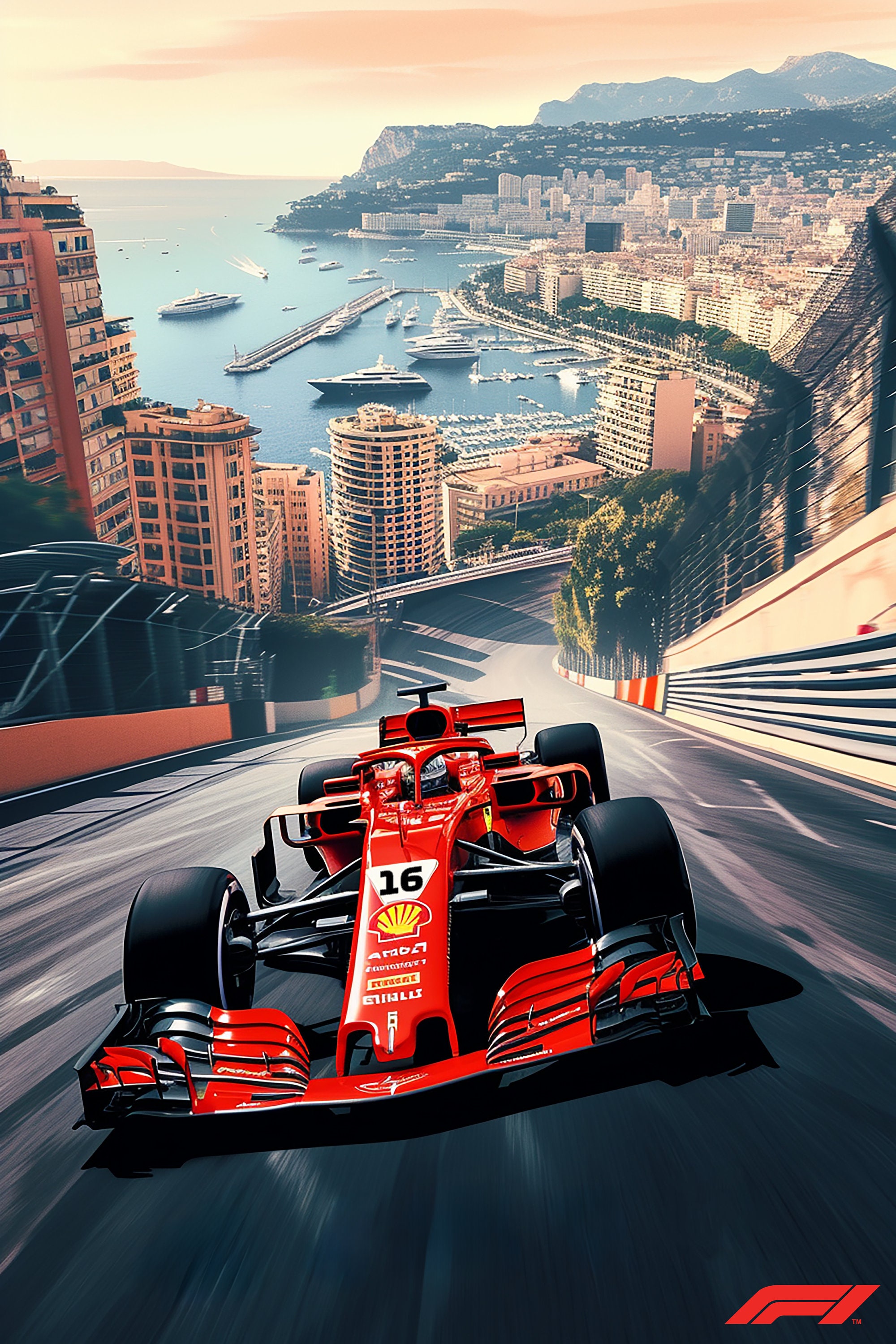 Formula F1 Poster, F1 Poster, F1 Wall Art, Formula 1 Poster, F1 Digital ...