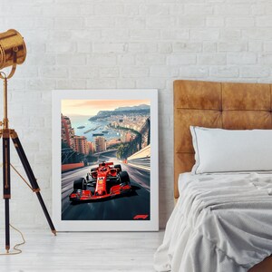 Formula F1 Poster, F1 Poster, F1 Wall Art, Formula 1 Poster, F1 Digital ...