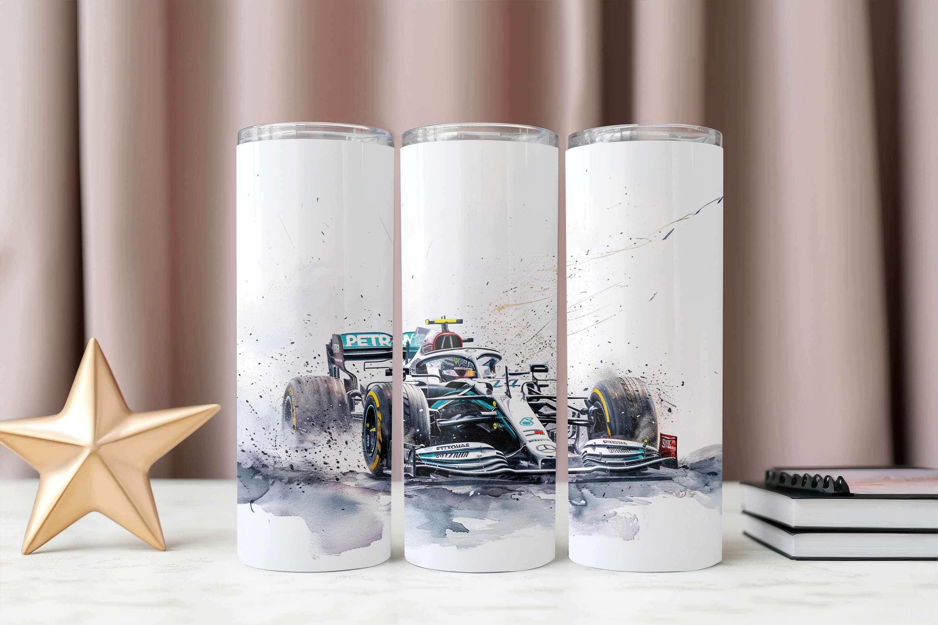 Formula 1 Racing Tumbler Wrap: 20 Oz Sublimation Design (digital ...