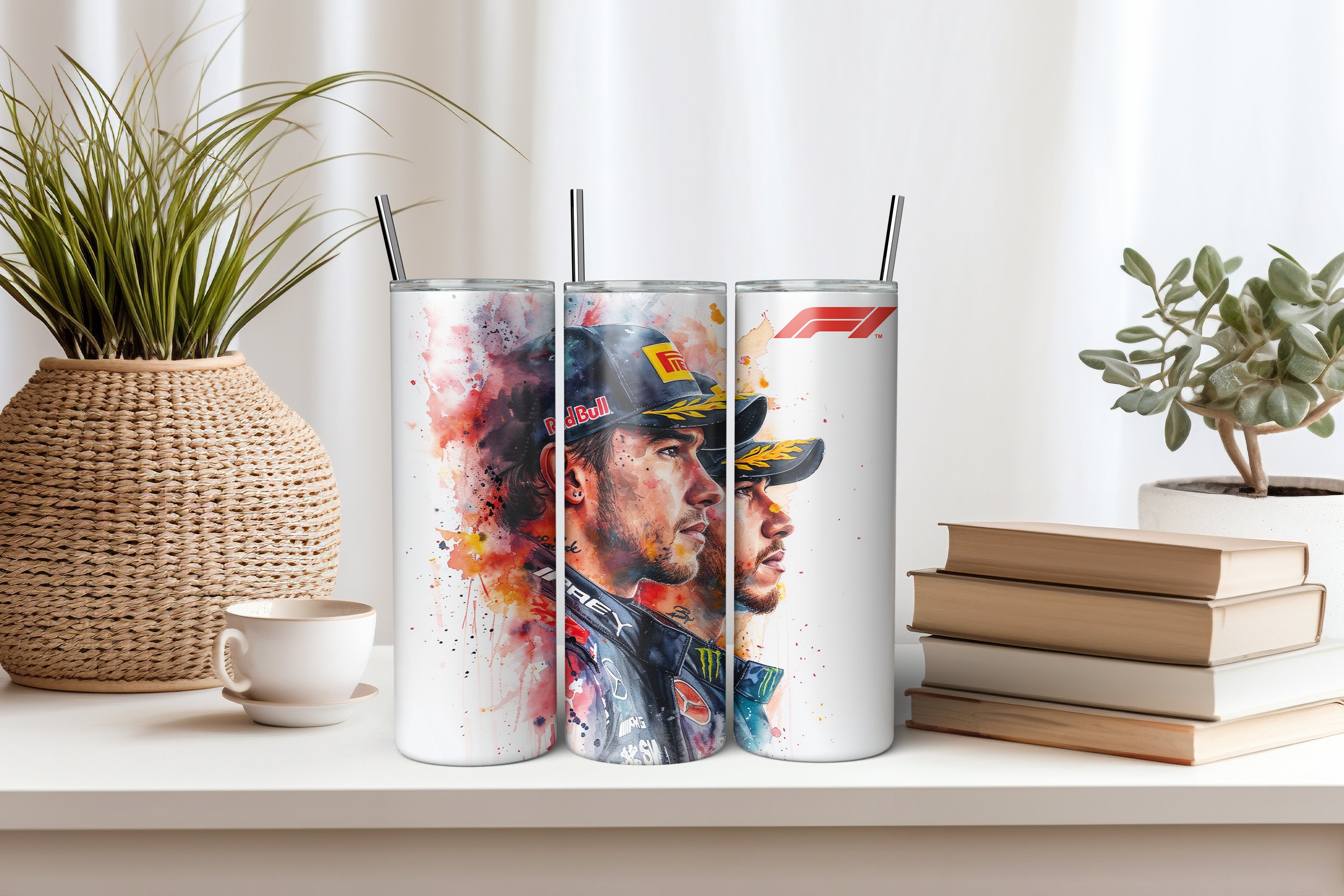 Formula One Racing Tumbler Wrap 20 Oz Sublimation Design Download ...
