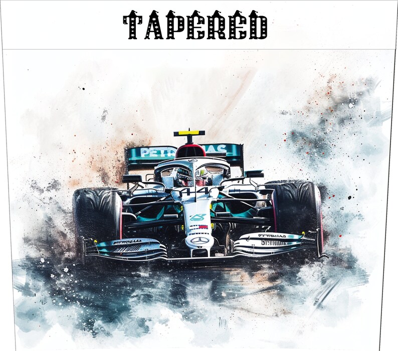 Formula 1 Racing Tumbler Wrap: 20oz Skinny Sublimation Design (digital ...