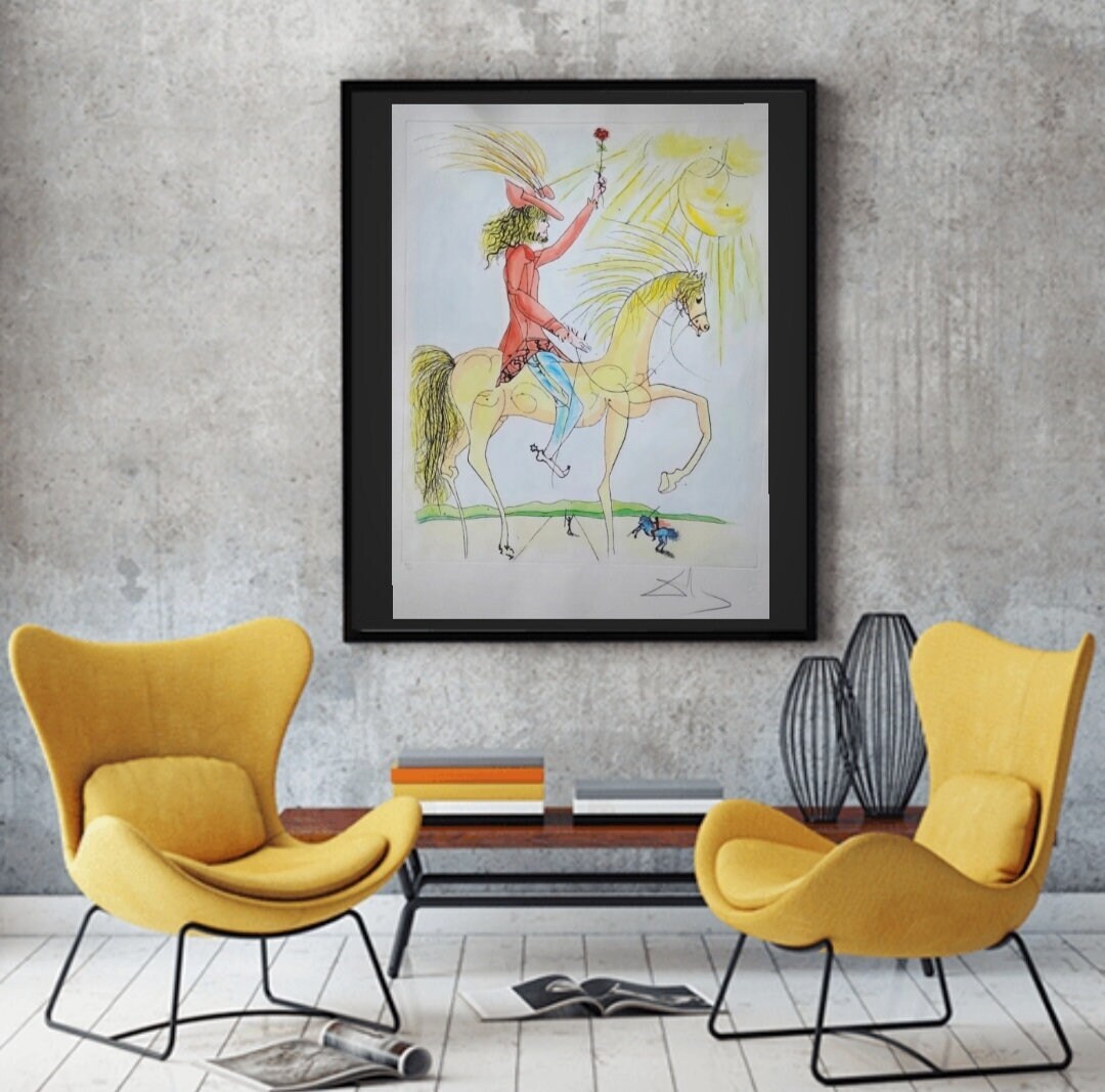 Original Lithograph by Salvador Dalí - Etsy