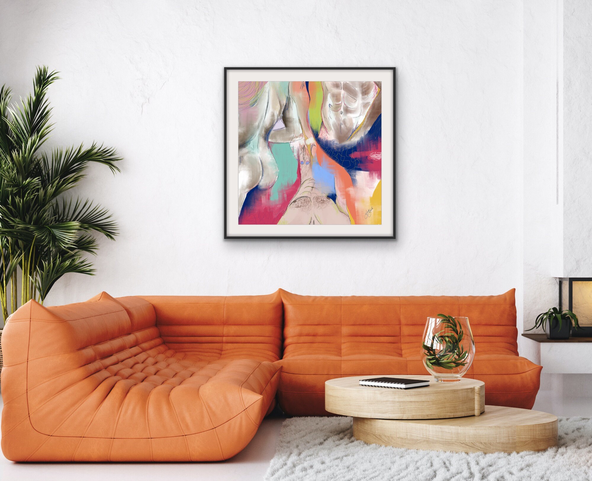 Abstract Male Art | Abstract Art | Fineline Art | Softness Art | Modern ...