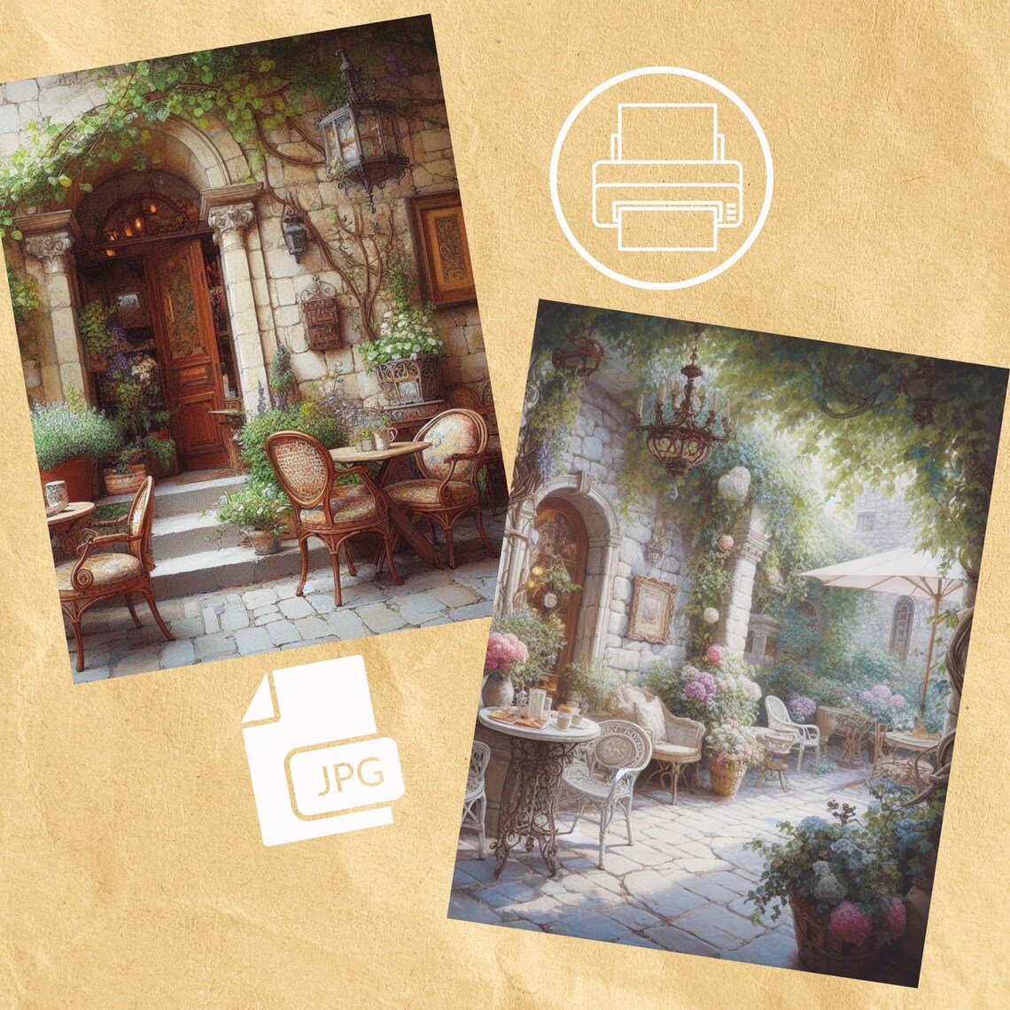 Vintage Coffee Junk Journal Kit- Coffee Shop Ephemera, Digital ...