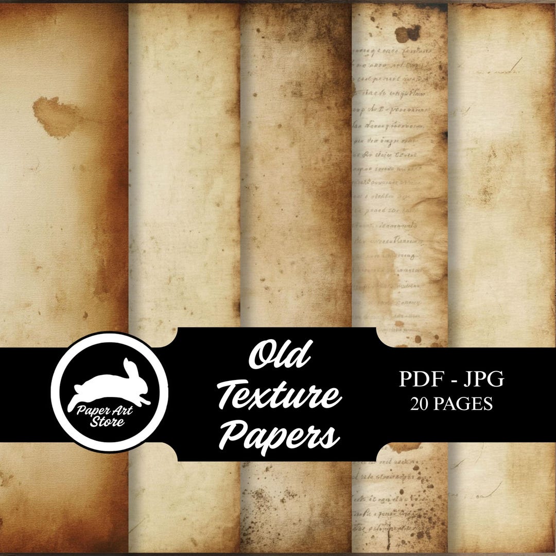 Old Texture Papers,junk Journal Pages, Printable, Background, Junk ...