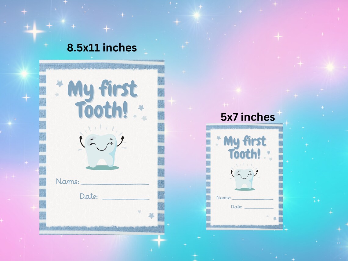 My First Tooth Tooth Fairy Letter Tooth Fairy Fairy Letter Tooth ...