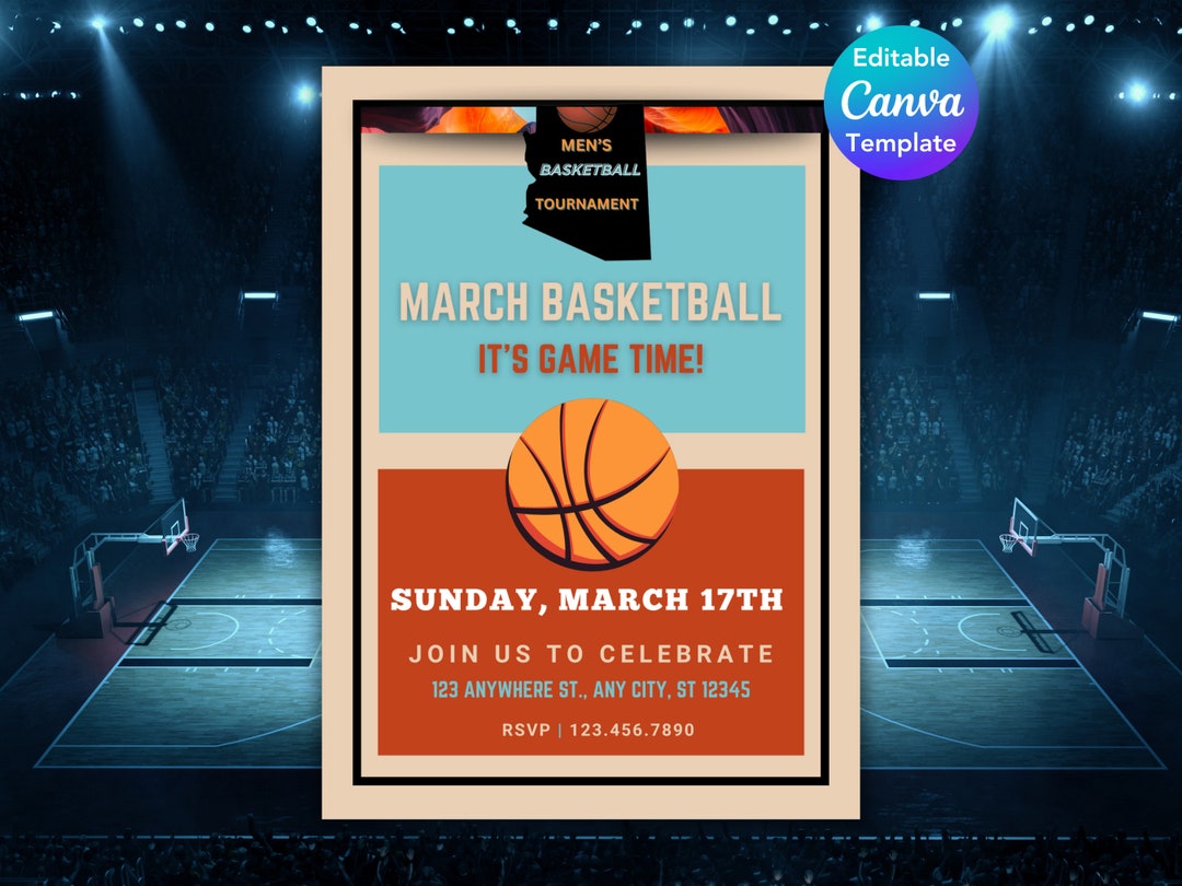 Basketball Invitation | Basketball Tournament Flyer | Basketball PNG ...