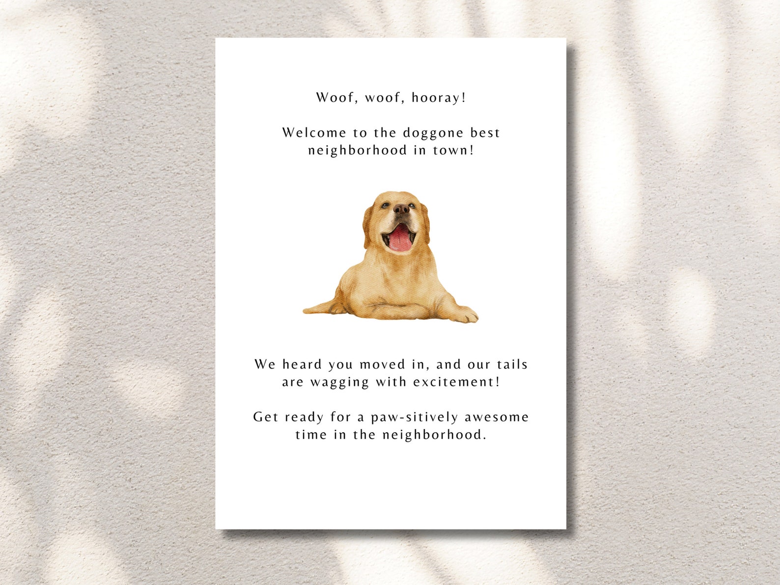 Youre Welcome | Quotes About Life | New Neighbor Card | Welcome ...