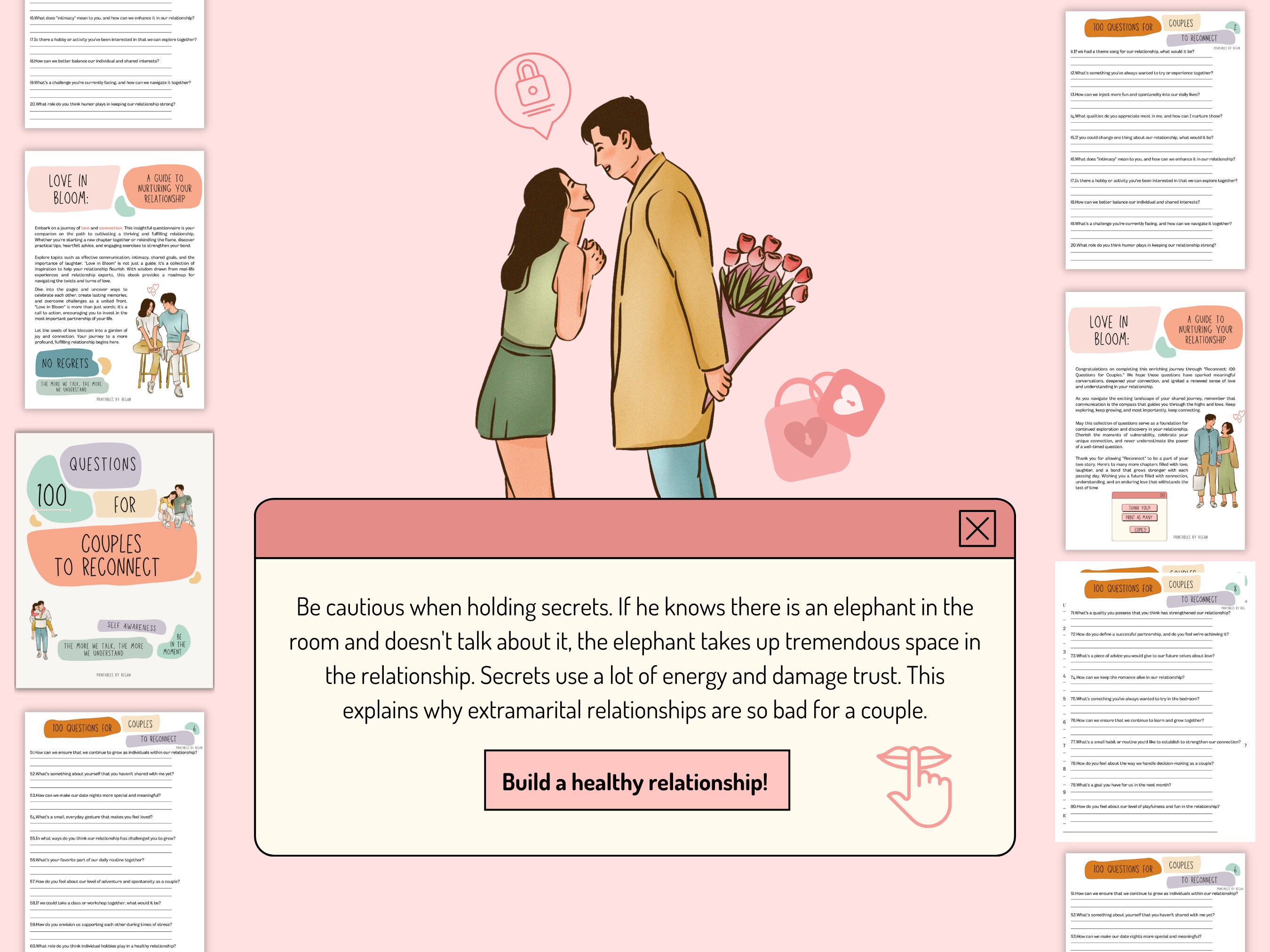 Date Night Ideas L Relationship Worksheet | Date Night | Date Night ...