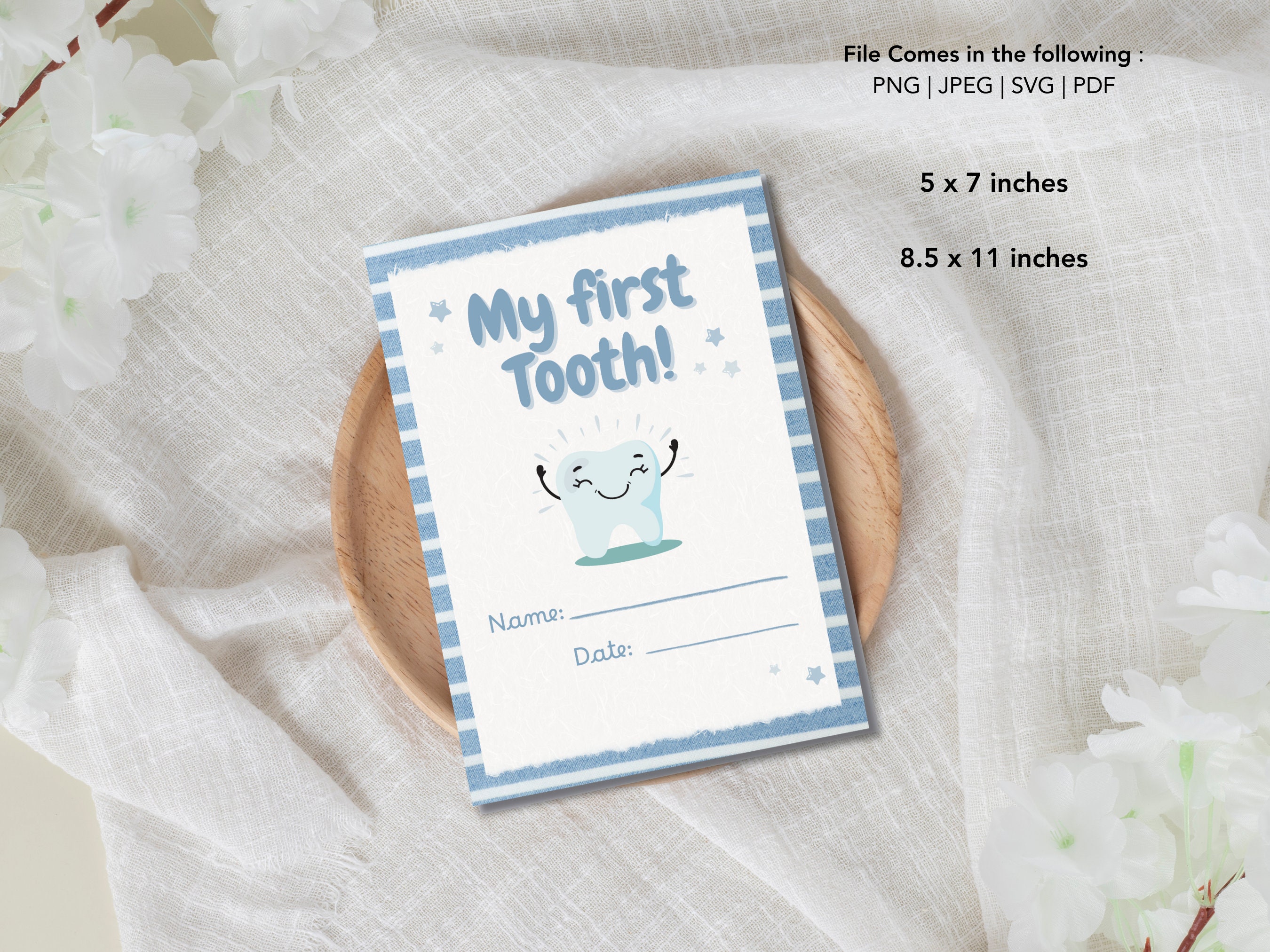 My First Tooth Tooth Fairy Letter Tooth Fairy Fairy Letter Tooth ...