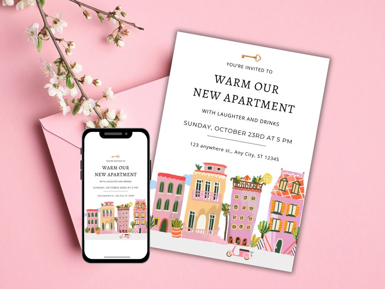 Housewarming Invitation | Housewarming | Moving in Together ...