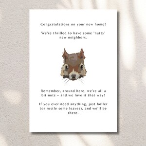 Printable New Neighbor Card | Welcome Neighbors Greeting Card | Moving ...