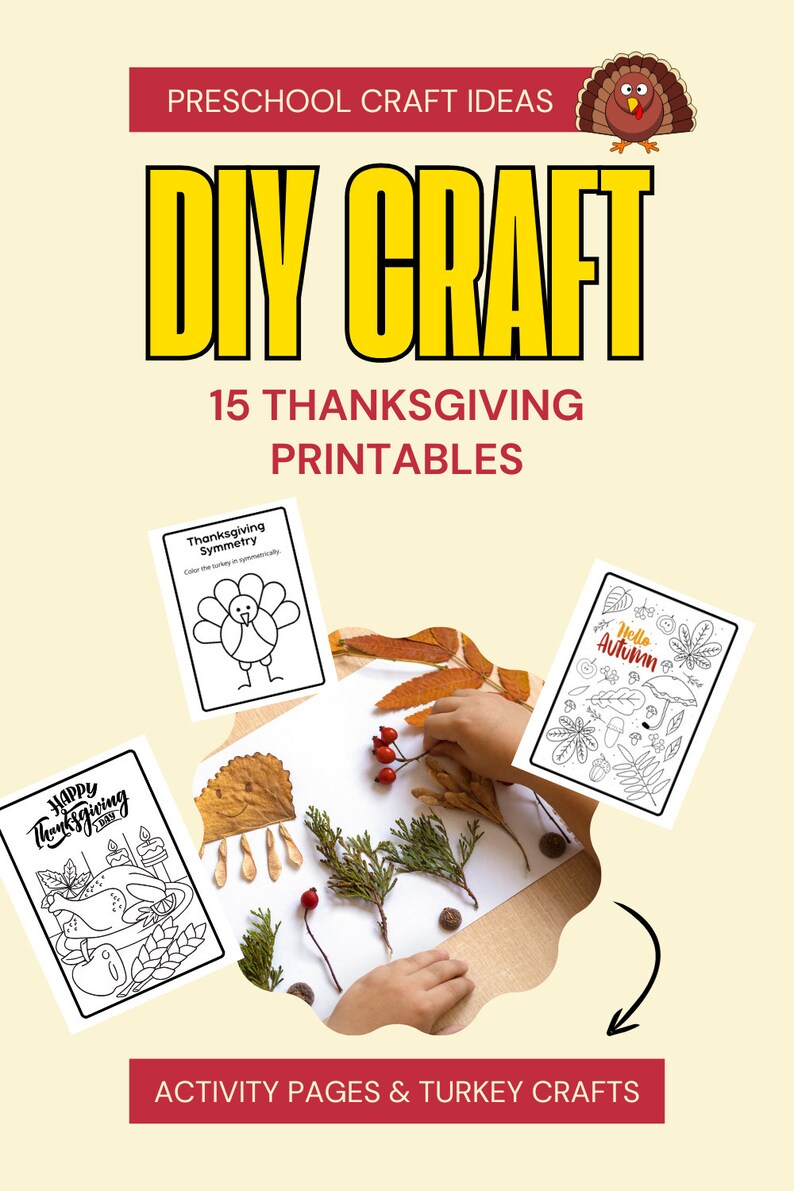 Fall Coloring Pages, Thanksgiving Craft, Printable Coloring Pages, Kid ...