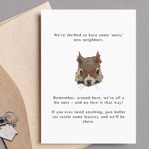 Printable New Neighbor Card | Welcome Neighbors Greeting Card | Moving ...