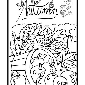 Fall Coloring Pages, Thanksgiving Craft, Printable Coloring Pages, Kid ...