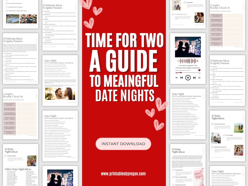 Today's Date | Date Night Cards | Date Night in | Printable Date Night ...
