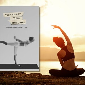 Yoga Greeting Cards | Yoga Pose Card | Yoga Card | Yoga Art |yogi ...