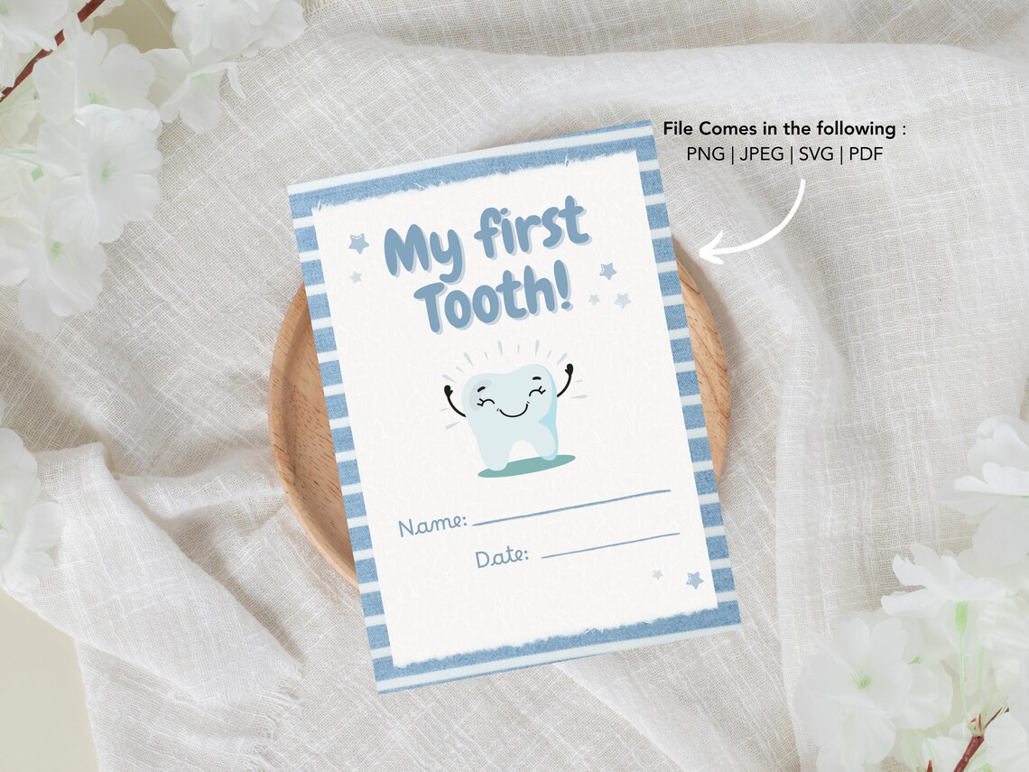 My First Tooth Tooth Fairy Letter Tooth Fairy Fairy Letter Tooth ...