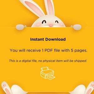 Printable Easter Word Search, Easter Puzzle, Easter Game Bundle, Easter ...