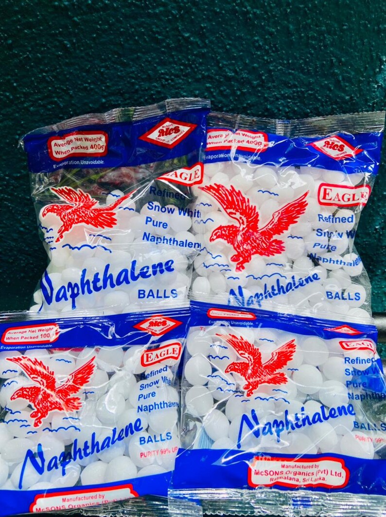 Fresh NEW 400 Balls Napthalene Moth Balls Anti Mold Repellent Scented ...