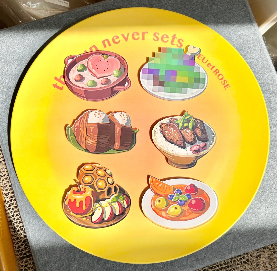 LOZ Zelda Food Fridge Magnet BOTW/TOTK Handmade Gift for Video Gamer - Etsy