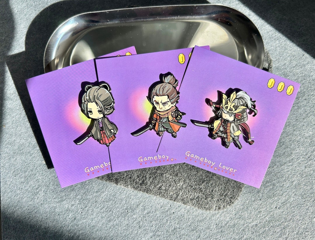 Soul Game Sekiro Character Enamel Pin Collection Handmade Gift for ...