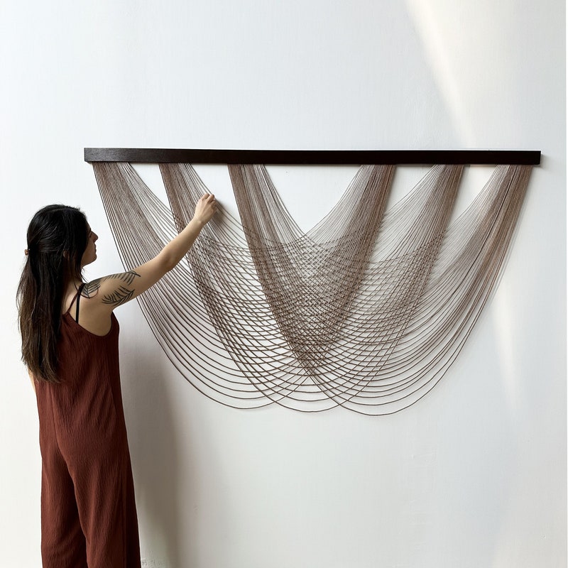 Fiber Art Wall Hanging - Etsy