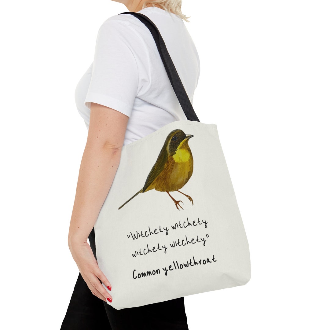 Common Yellowthroat: Bird Mnemonic Bird Call Tote Bag - Etsy