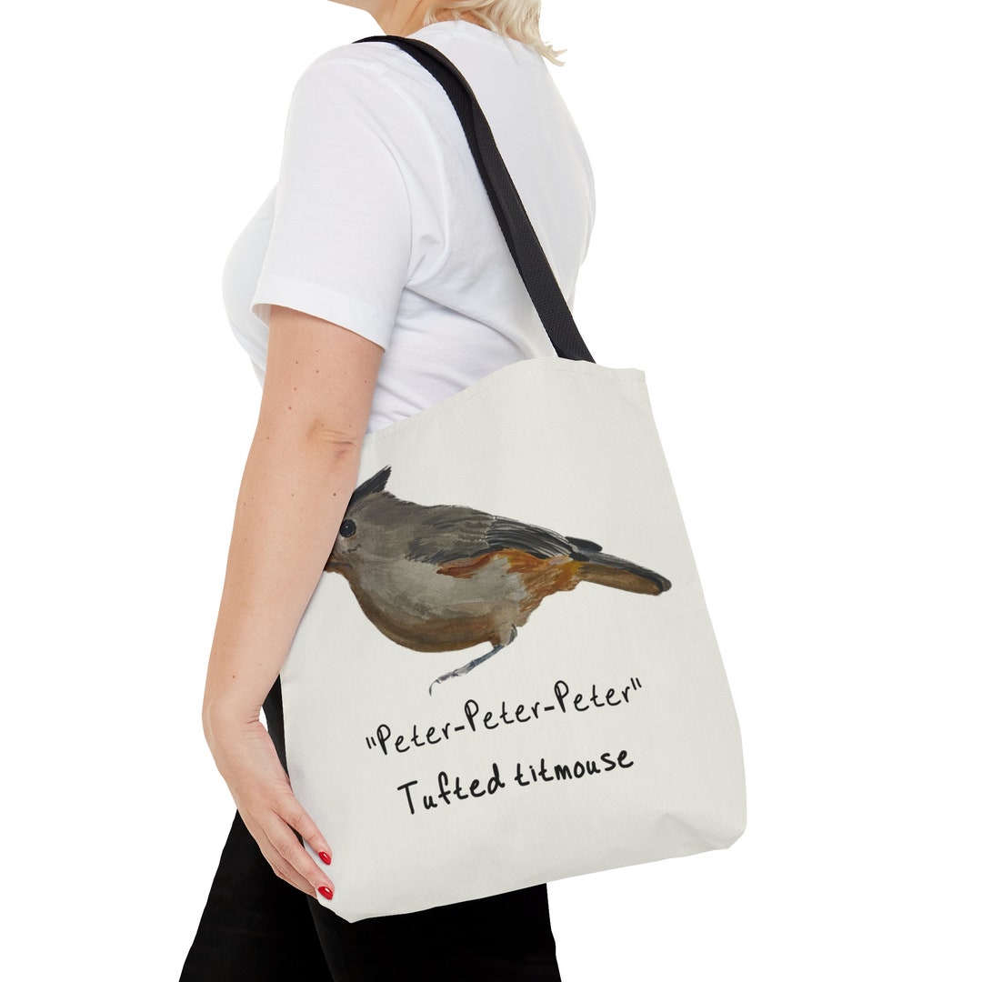 Tufted Titmouse: Bird Mnemonic Bird Call Tote Bag - Etsy