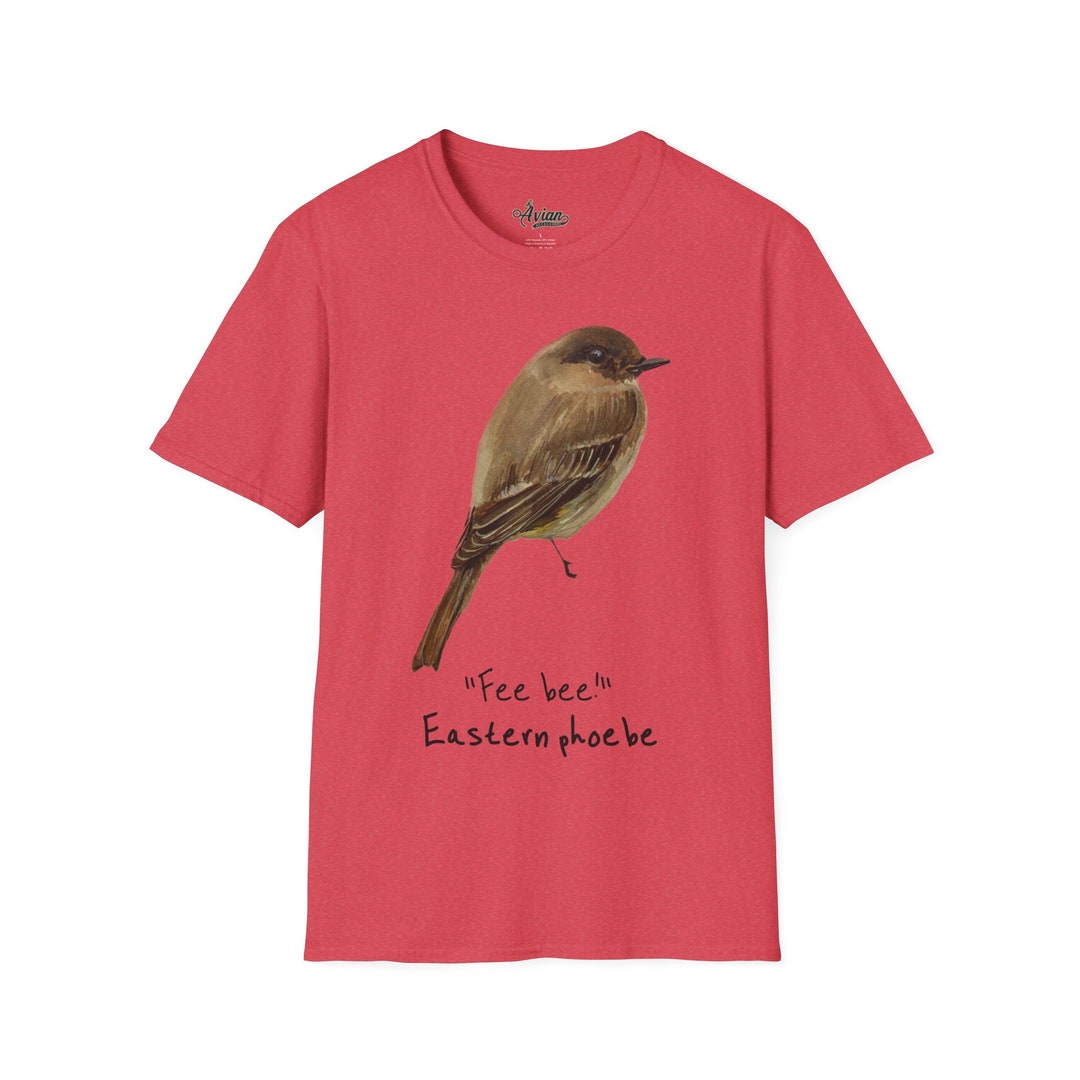 Eastern Phoebe: Bird Mnemonic Bird Call Unisex T-shirt - Etsy