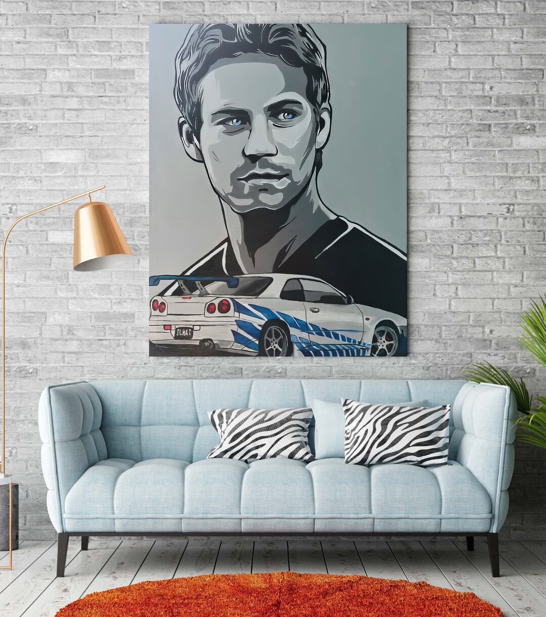 Paul Walker Poster - Etsy