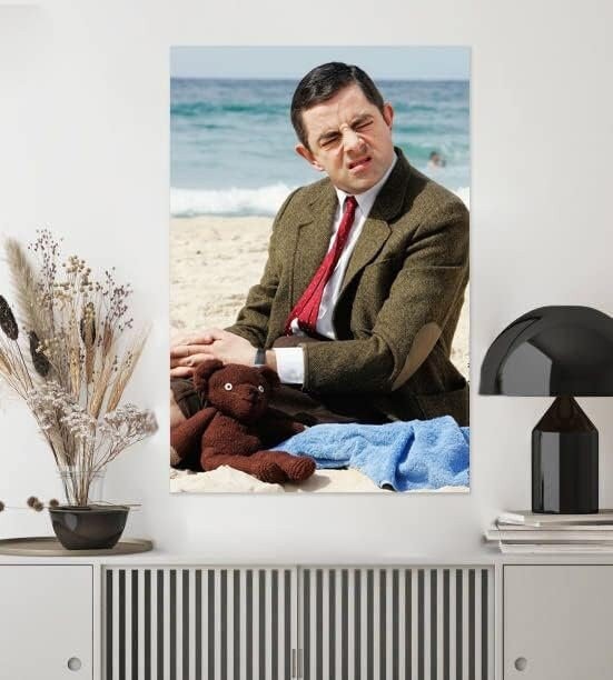 Rowan Atkinson Actor Poster - Mr Bean - Bedroom Wall Decor - Pictures ...