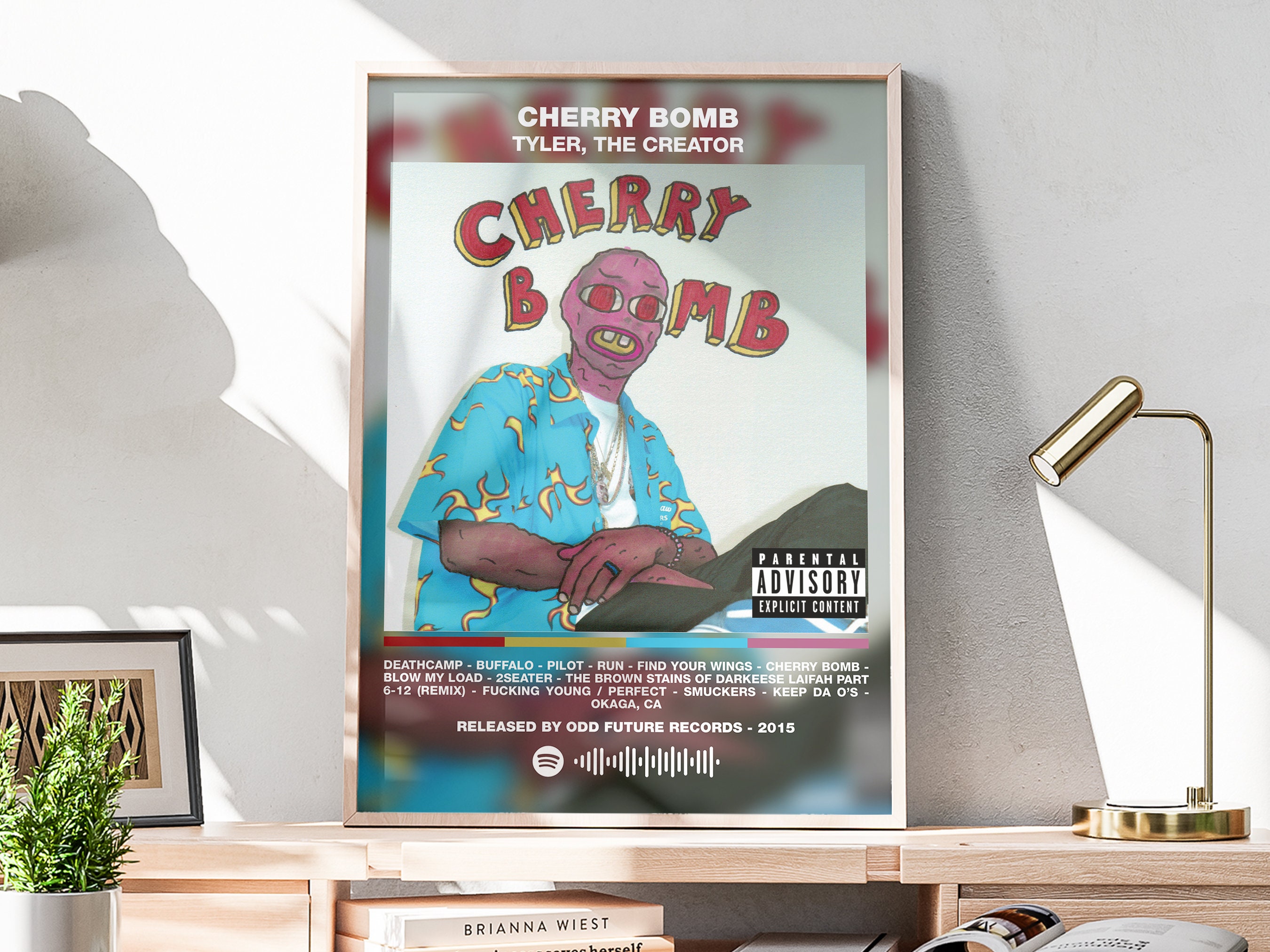 Tyler the Creator Cherry Bomb Album Cover Poster Cherry Bomb - Etsy