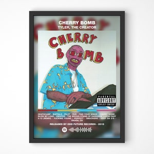 Tyler the Creator Cherry Bomb Album Cover Poster Cherry Bomb - Etsy